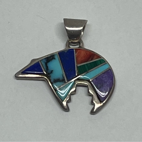 Calvin Begay | Jewelry | Calvin Begay Bear Pendant | Poshmark